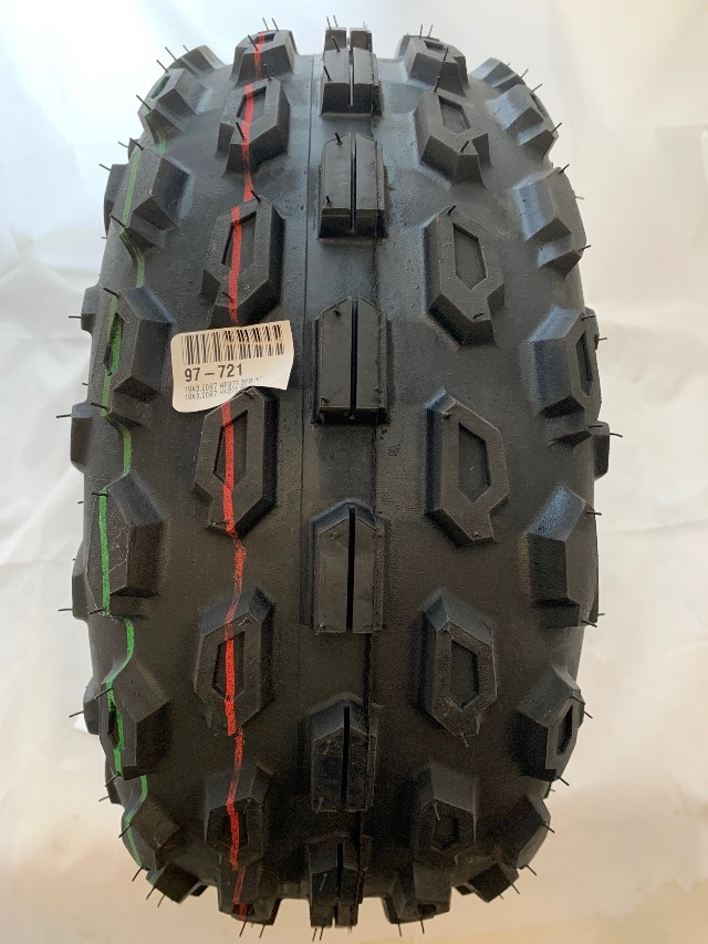 MX Style Duro HF277 Thrasher 2-Ply Radial ATV Tire - 21x7-10 - MX Style ...