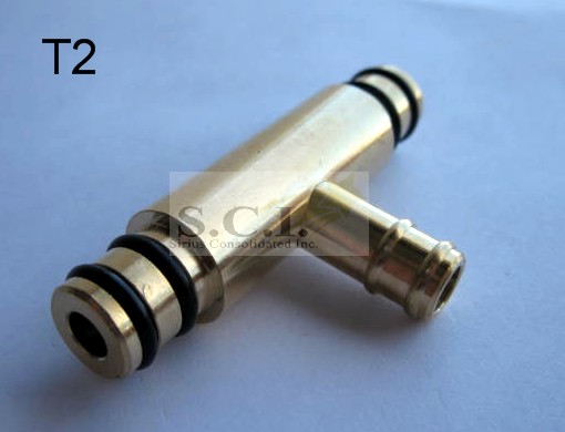 KAWASAKI & SUZUKI CARBURETOR TEE FITTING
