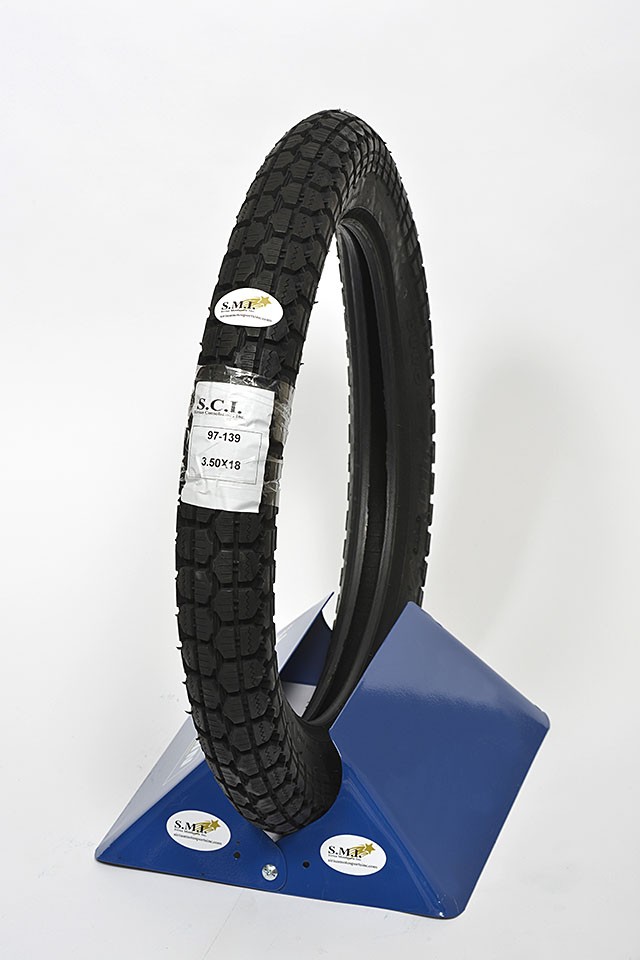 HONDA CB350 CB350F CB360 CB400F DURO RIBBED FRONT AND REAR TIRE