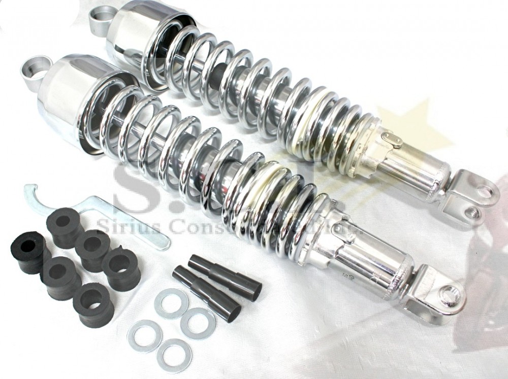 HONDA ALL CHROME REAR SHOCKS