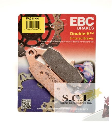 SUZUKI REAR BRAKE PADS - EBC FA231HH