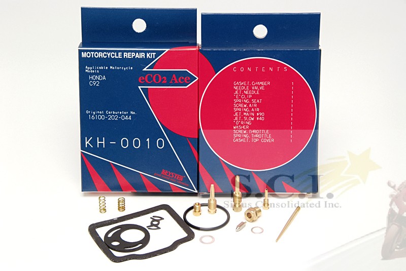 HONDA CA92 C92 BENLY 125 KEYSTER CARB KIT 1959 - 1962