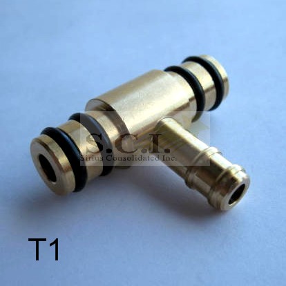 KAWASAKI SUZUKI CARBURETOR FUEL TEE FITTING