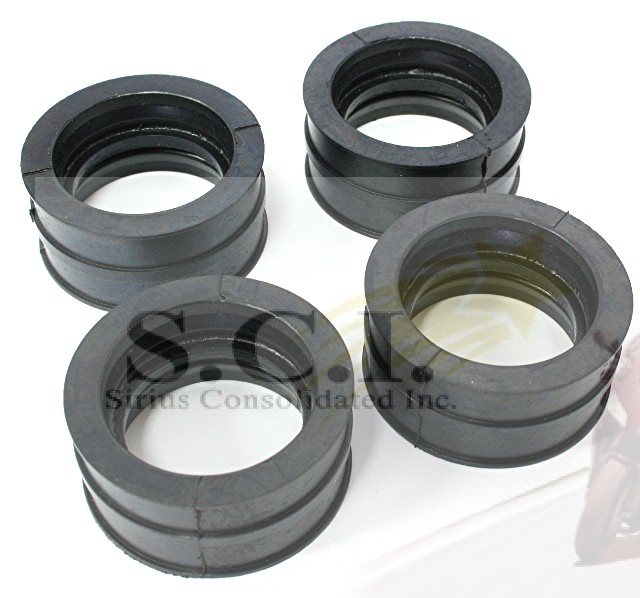 HONDA INTAKE CARB MANIFOLD BOOTS - SET OF 4