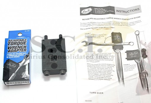 MOTION PRO Adjustable Torque Open End Wrench Adapter