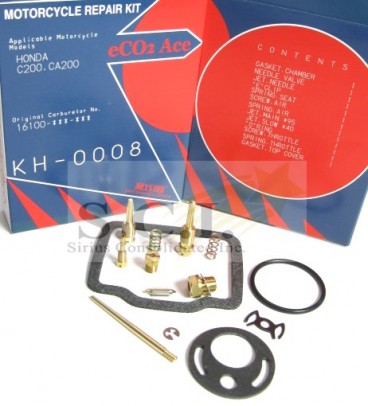 HONDA CA200 C200 KEYSTER CARB KIT 1963 - 1966