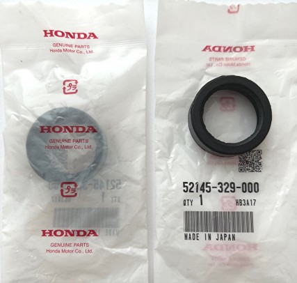 HONDA OEM SWINGARM RUBBER DUST SEAL 52145-329-00 x 2