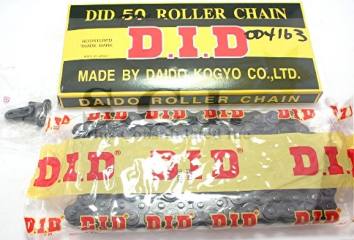 DID D.I.D. DRIVE CHAIN - MADE IN JAPAN - INCLUDES MASTER LINK