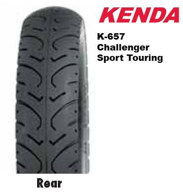 KENDA K657 SPORT CHALLENGER REAR TIRE - 130/90H-16