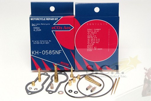 HONDA XL250R XL250 R KEYSTER CARBURETOR REBUILD REPAIR KIT 1984 - 1985