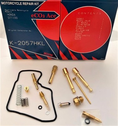 HONDA ST1100 PAN-EUROPEAN 1990 - 2002 KEYSTER CARBURETOR REBUILD REPAIR ...
